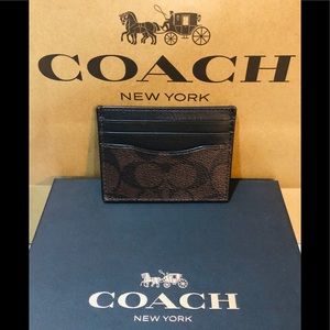 Coach | Bags | Nwt Authentic Coach Id Card Case | Poshmark